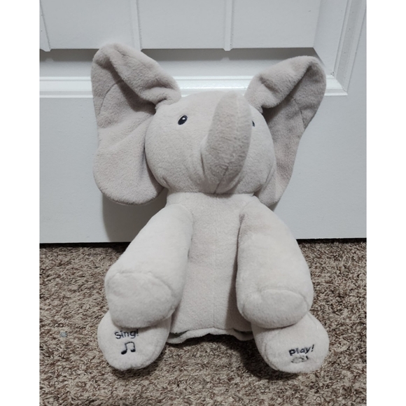 Gund | Toys | Flappy Elephant Interactive Elephant Gund Peek A Boo Sing ...